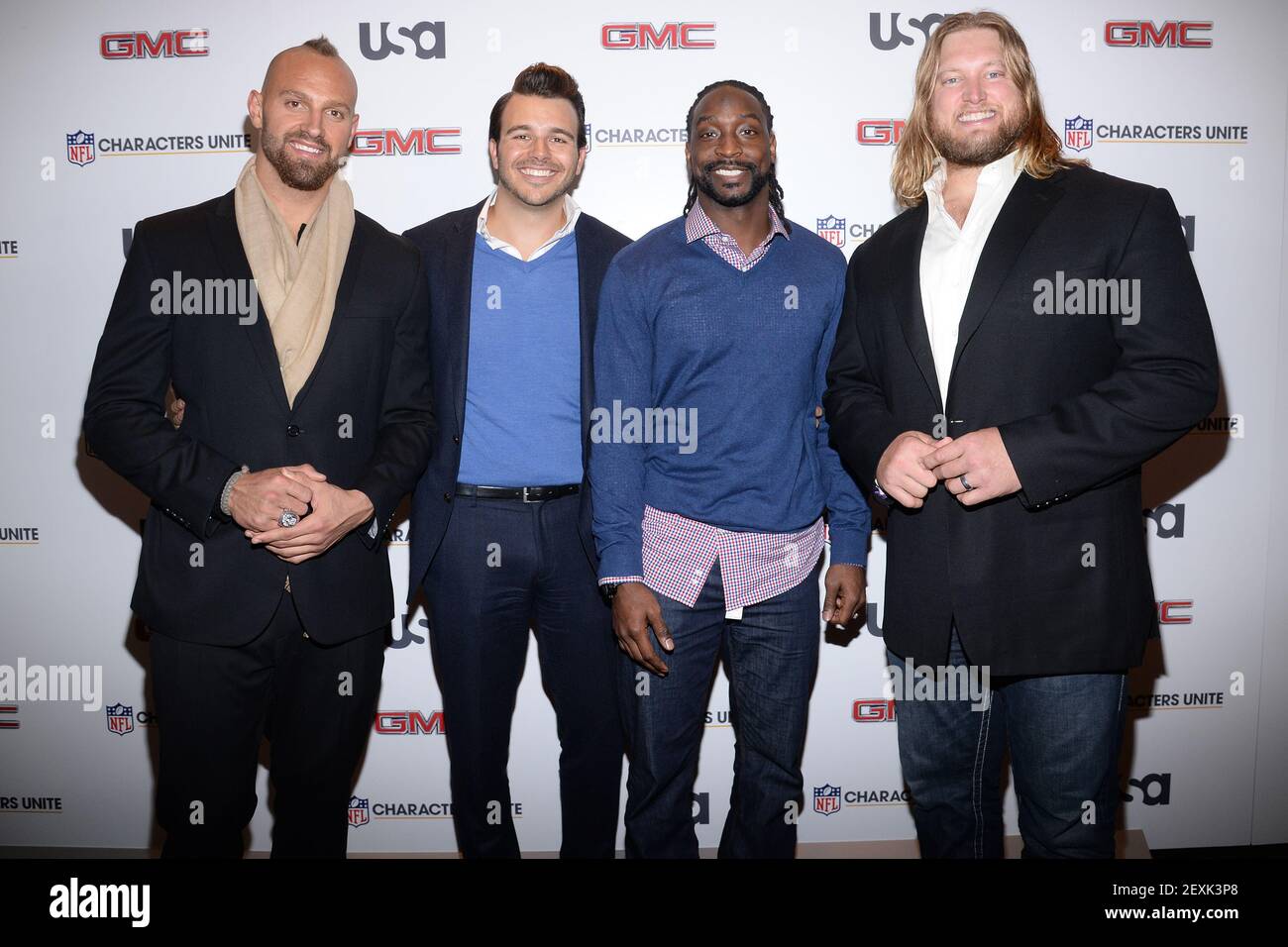(L-R) New York Giants Linebacker Mark Herzlich, Executive Producer ...