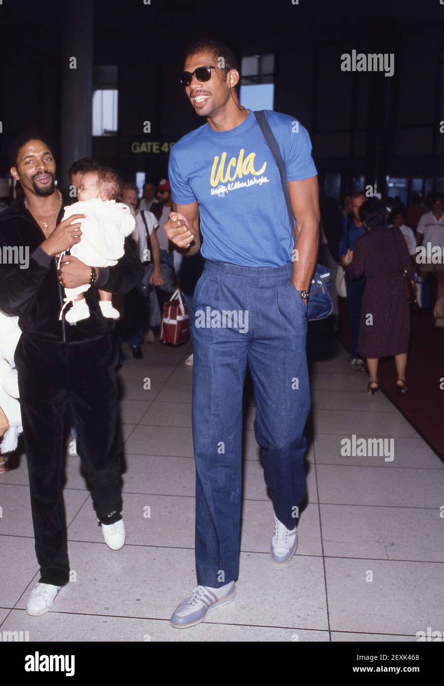 Kareem Abdul-Jabbar Circa 1985 Credit: Ralph Dominguez/MediaPunch Stock ...