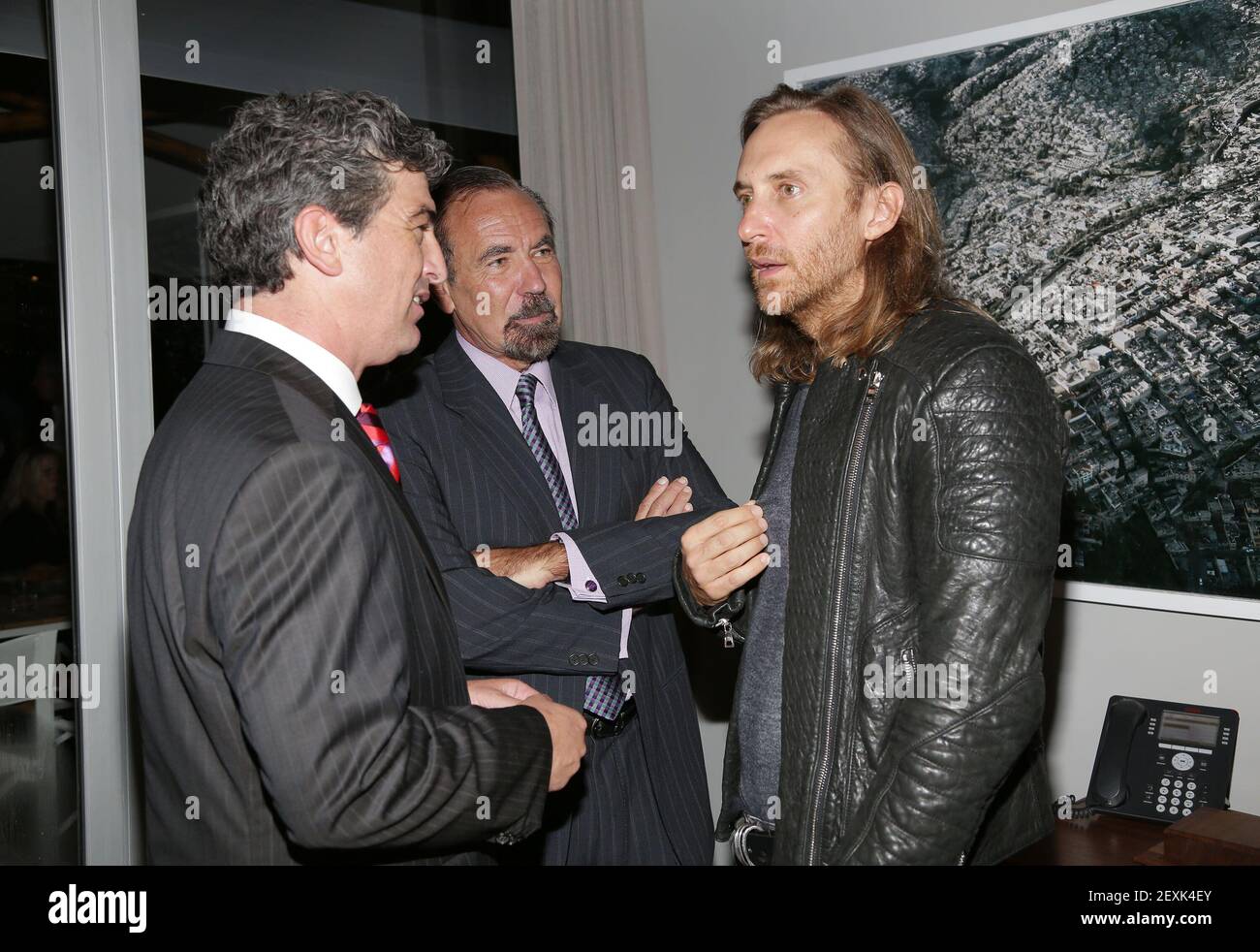 Carlos Rosso, Jorge Perez and Producer and DJ Pierre David Guetta is ...