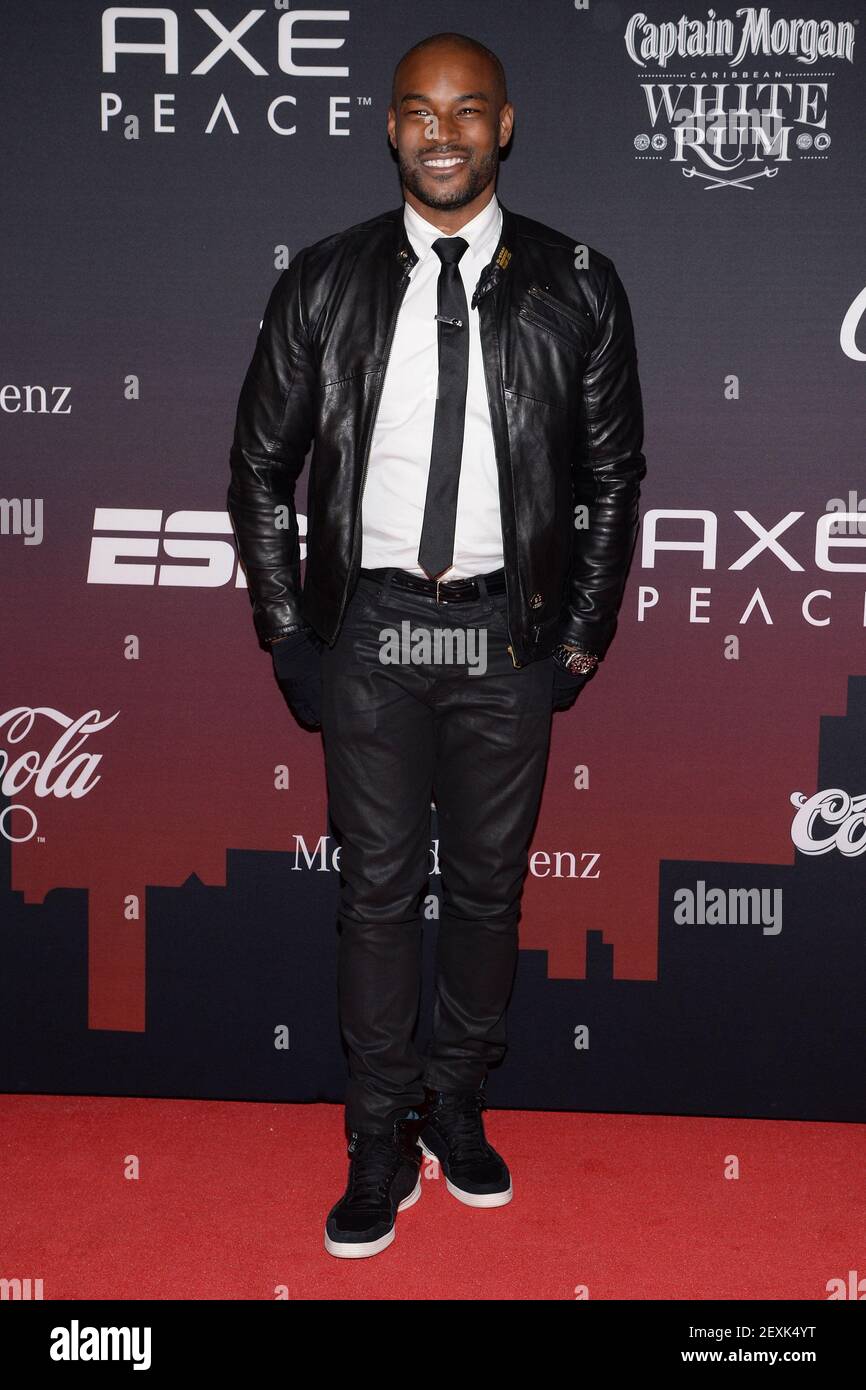 Tyson Beckford attends "ESPN The Party NYC" at Pier 36 in New York, NY ...