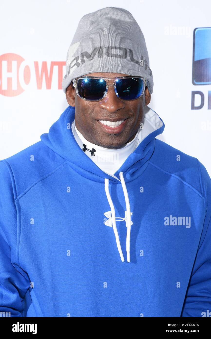 Former NFL player Deion Sanders attends the 8th Annual DirecTV Beach ...