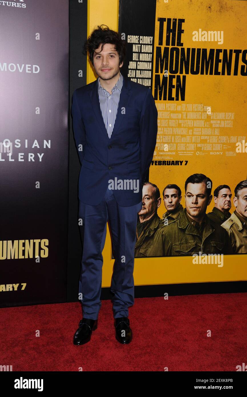 Dimitri Leonidas attends The Monuments Men New York Premiere, held at ...