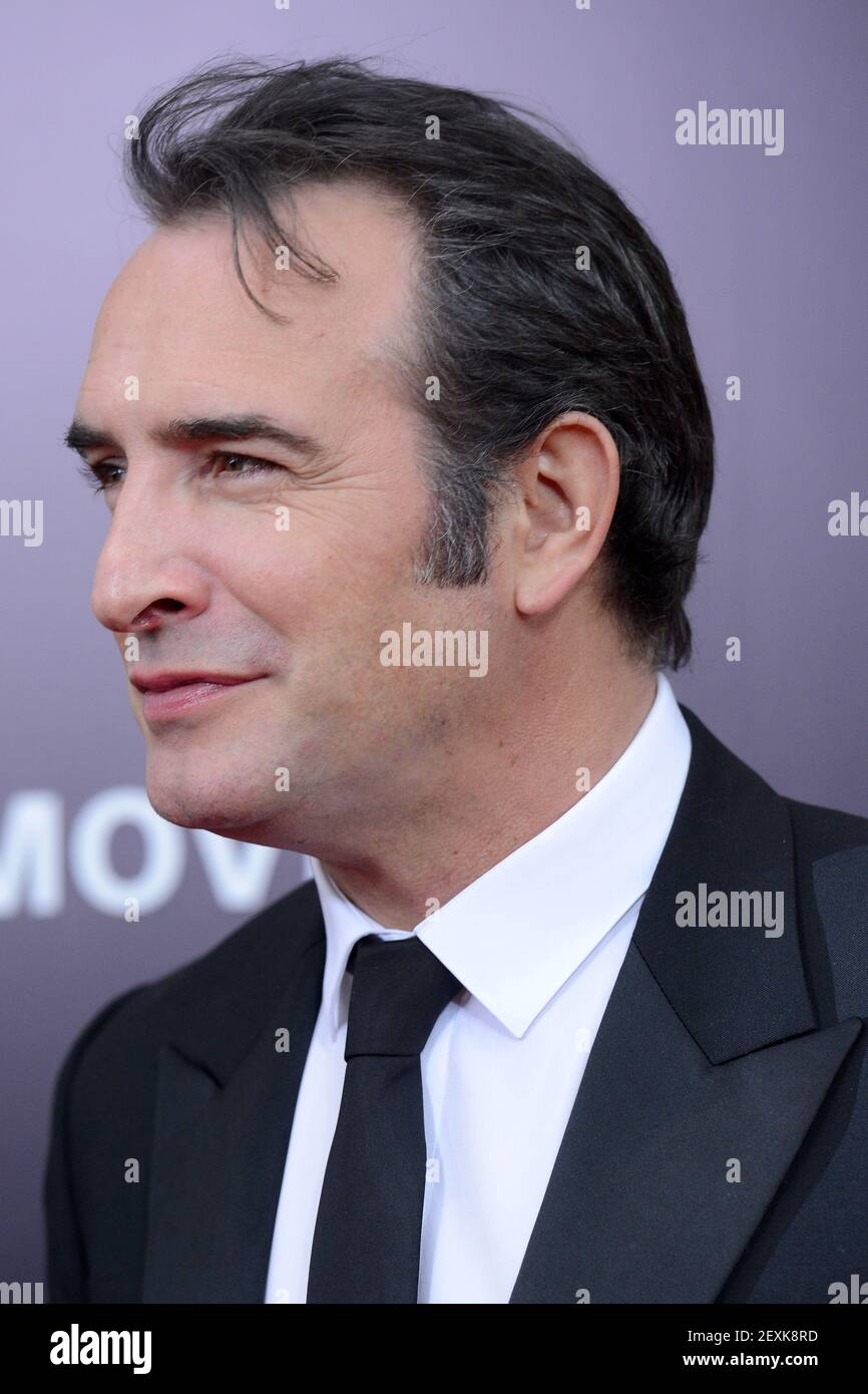 Actor Jean Dujardin attends the World Premiere of The Monuments Men at ...