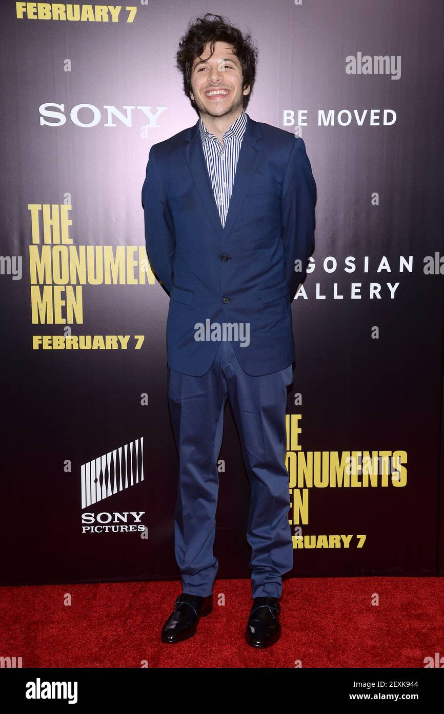 Dimitri Leonidas attends the World Premiere of The Monuments Men at the ...