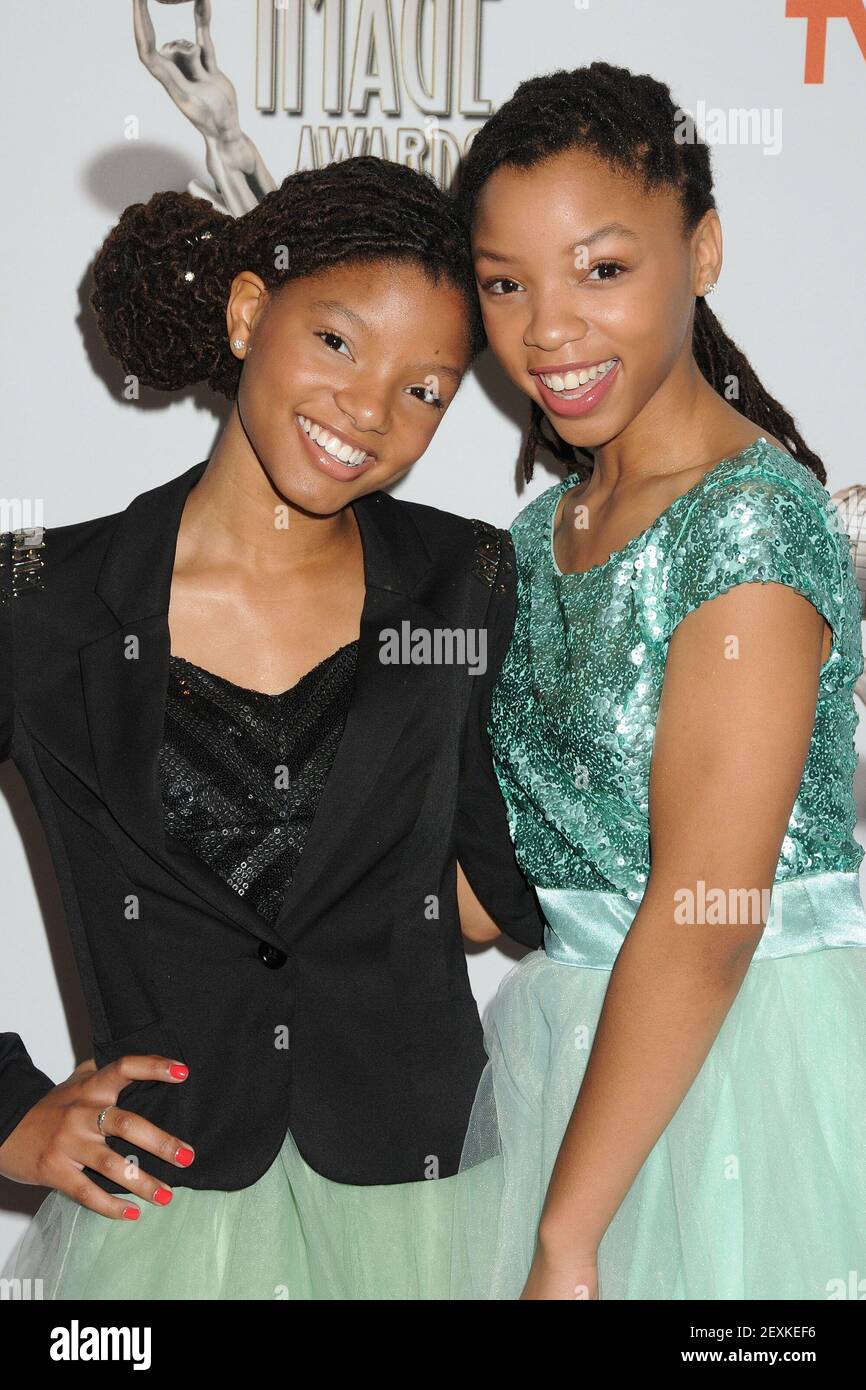 8 February 2014 - Hollywood, California - Halle Bailey, Chloe Bailey ...