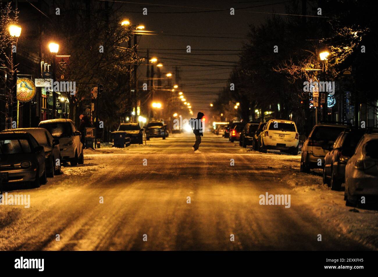 The National Weather Service issued an ice storm warning for the ...