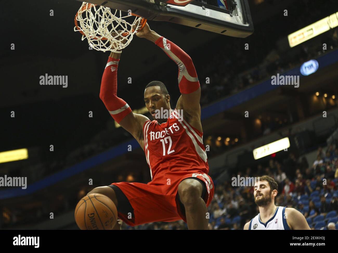 Dwight Howard Rockets Dunk