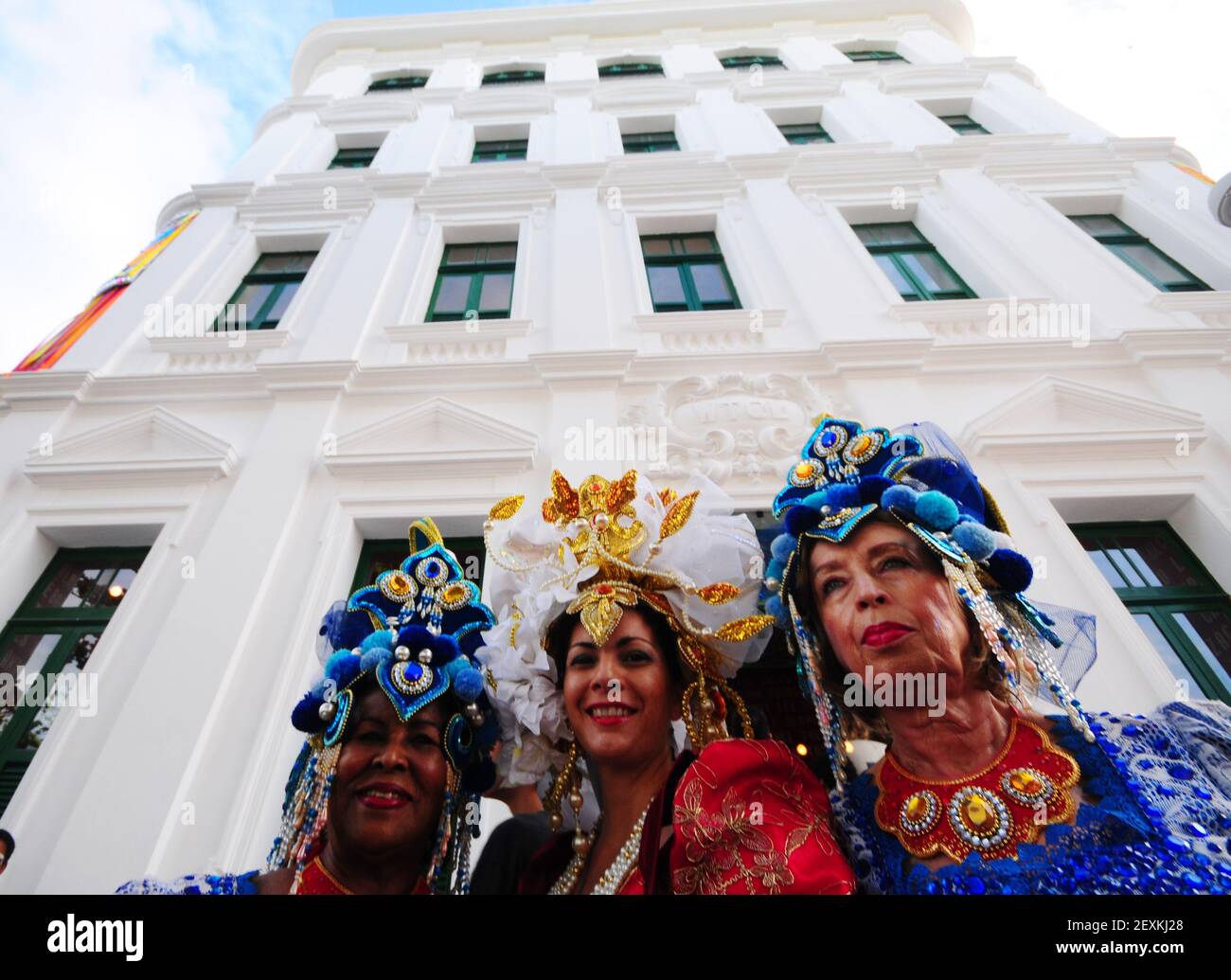 Celebration of the Frevo Day in Recife, Brazil, on February 9, 2014 ...