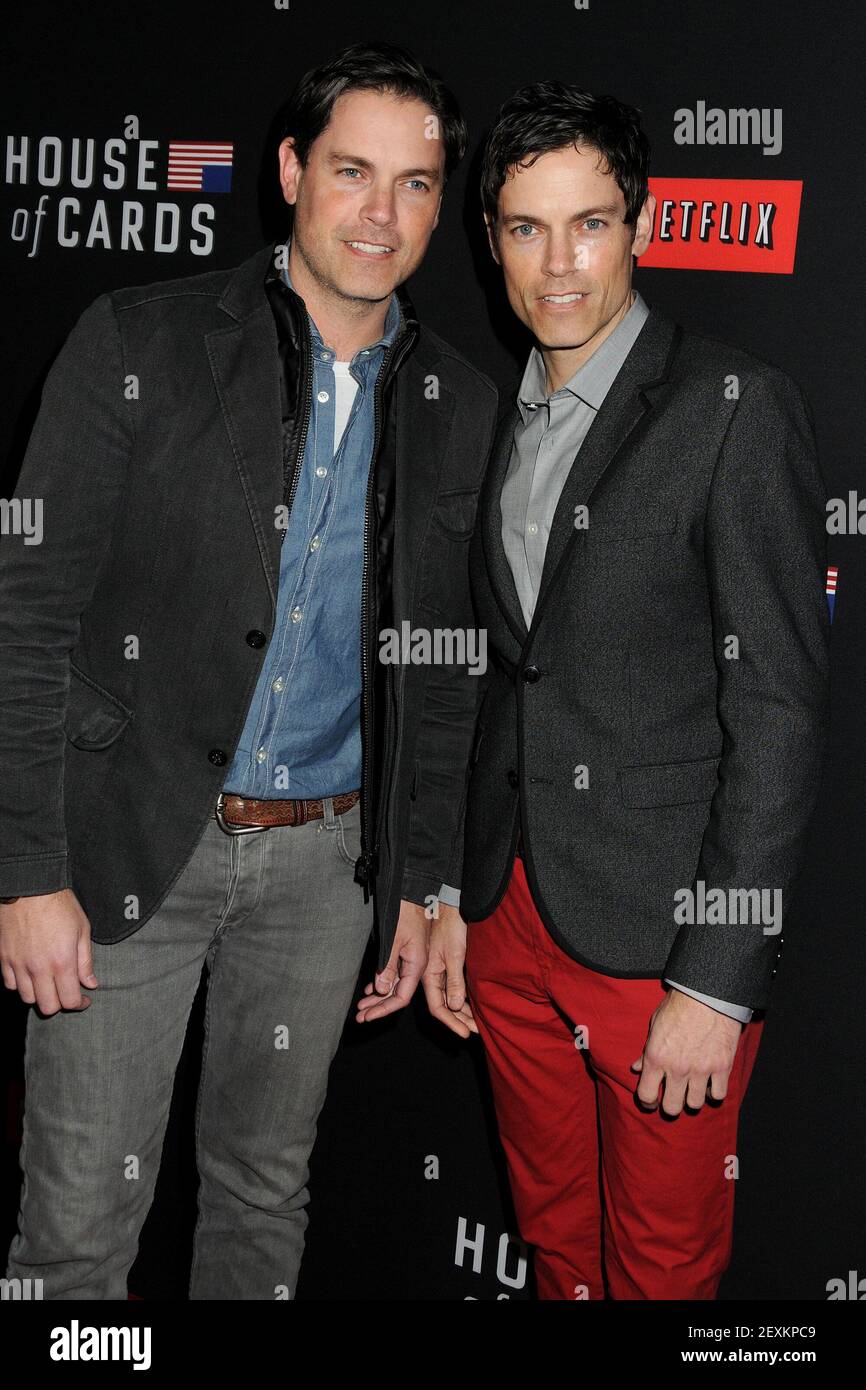 13 February 2014 - West Hollywood, California - Jaron Lowenstein, Evan ...