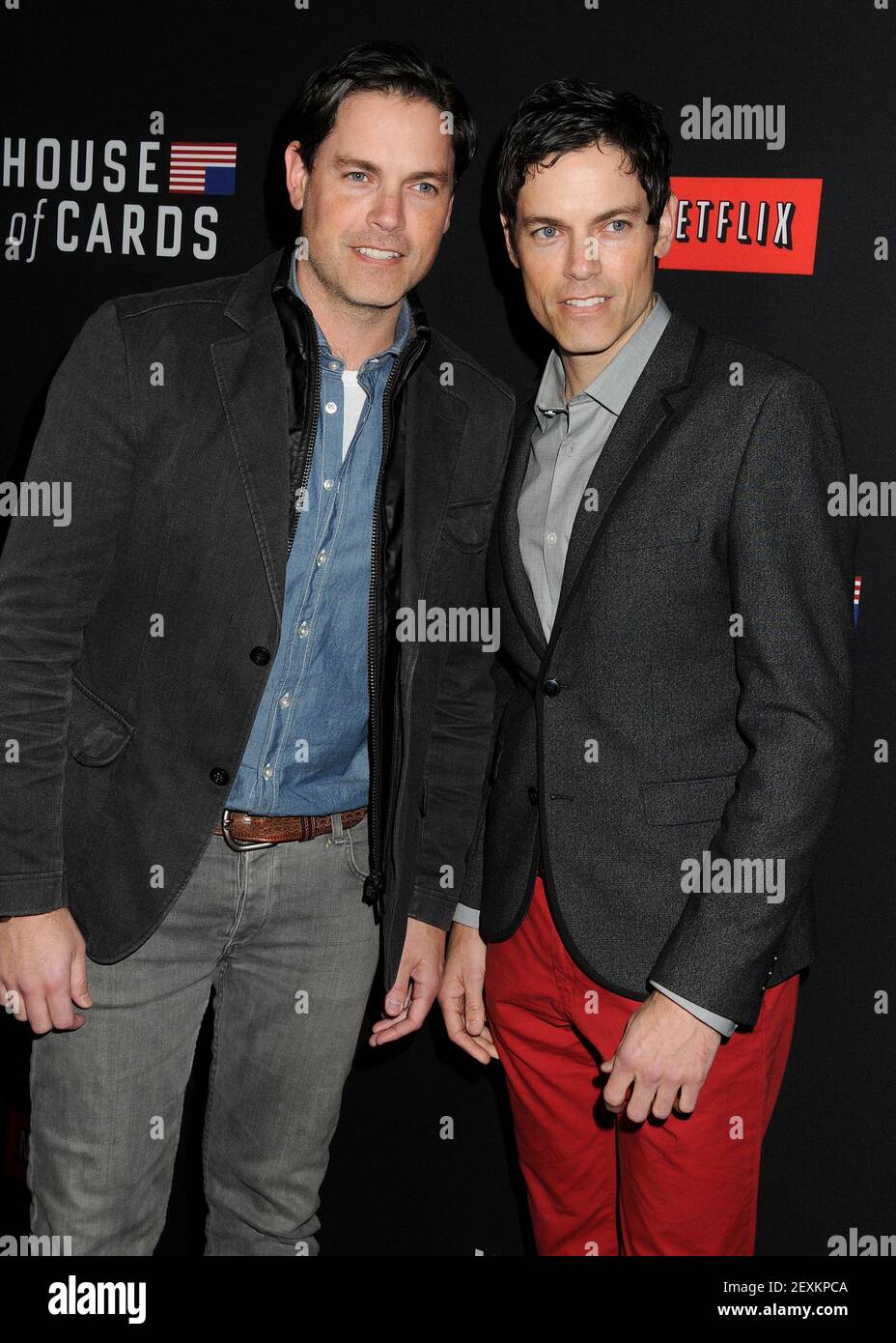 13 February 2014 - West Hollywood, California - Jaron Lowenstein, Evan ...