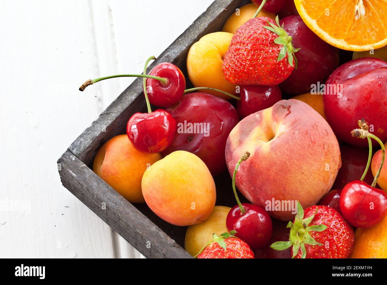 Colourful fruits hi-res stock photography and images - Alamy