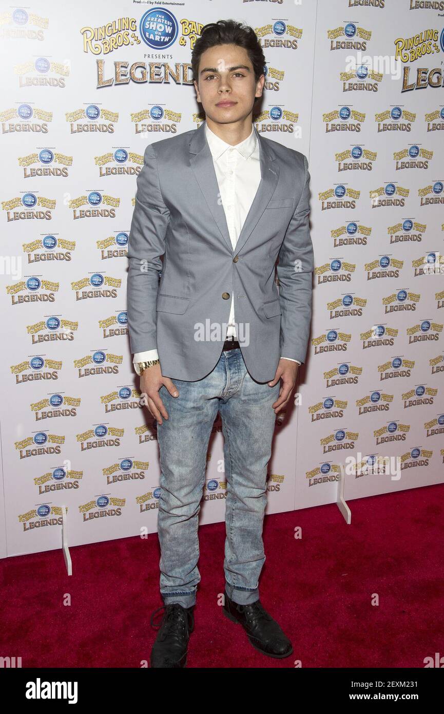 Jake T. Austin attends the Ringling Bros and Barnum & Bailey Present ...