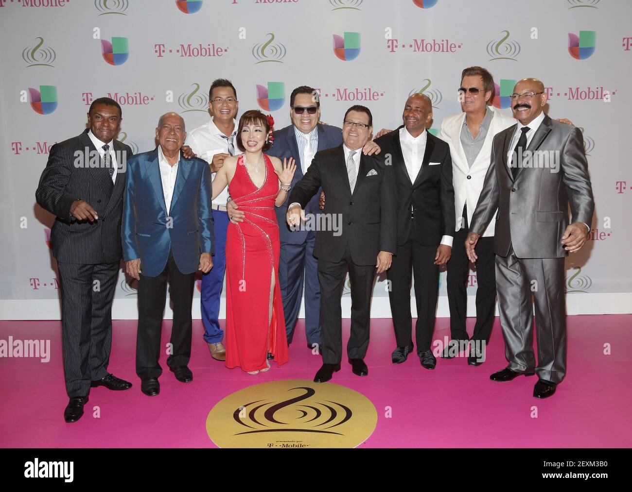 Salsa Giants attends the Premio Lo Nuestro a la Musica Latina 2014 held ...