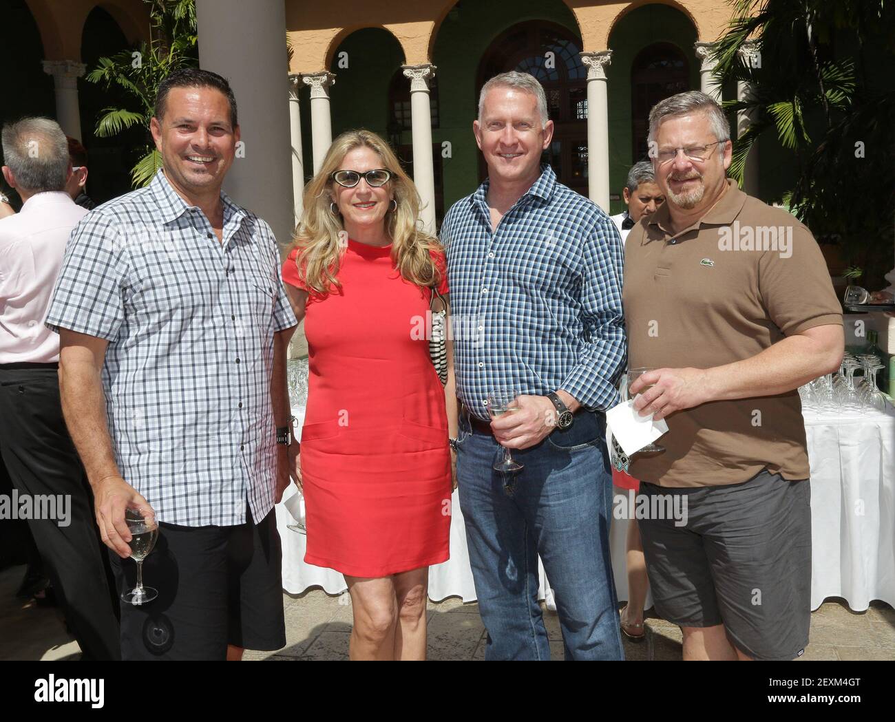 Sid Stolz, Silvia Alvarez, Dave Davis and Kevin Baltz attends the ...