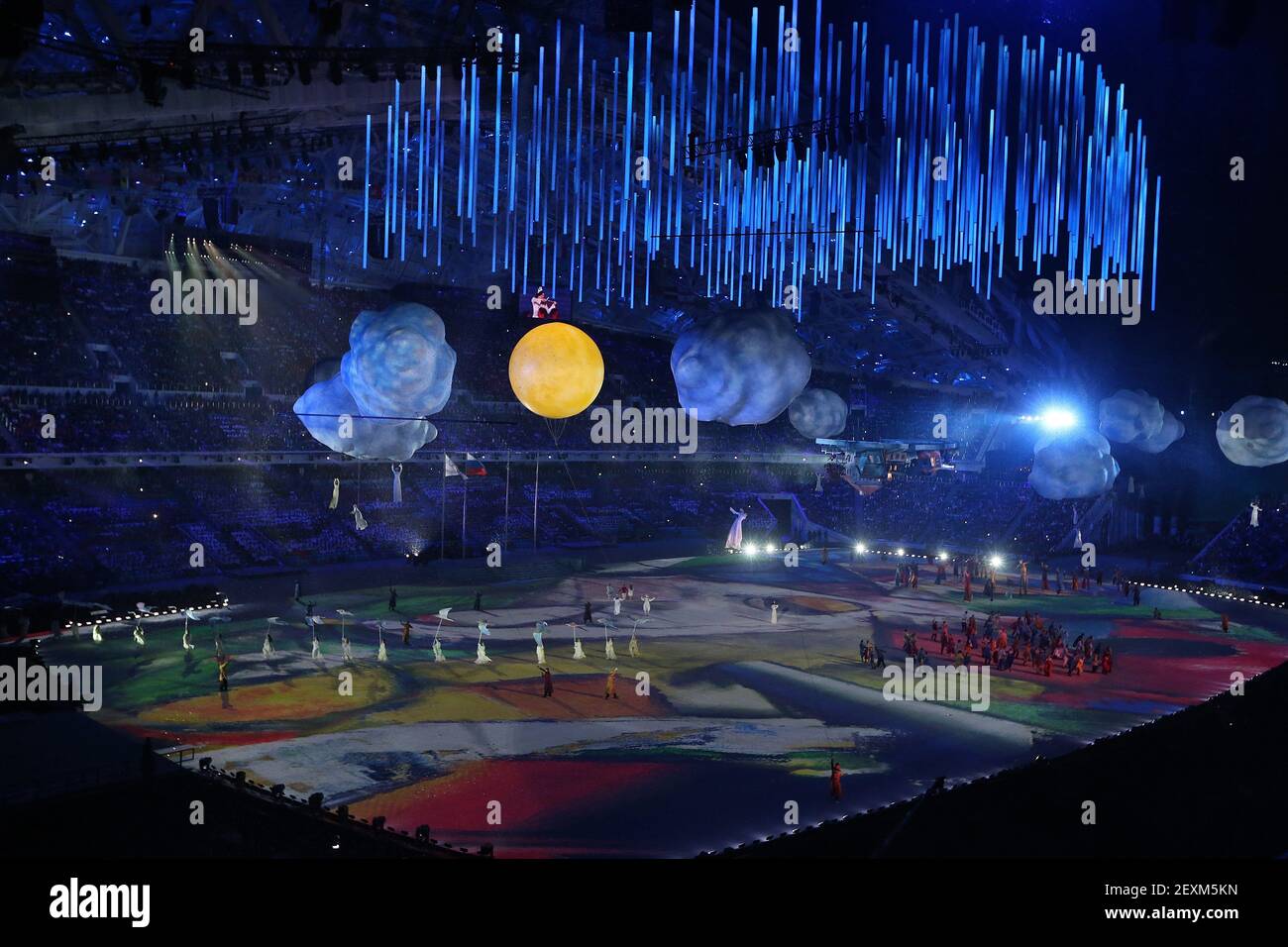 Russia's artistic heritage is celebrated during the Closing Ceremony ...