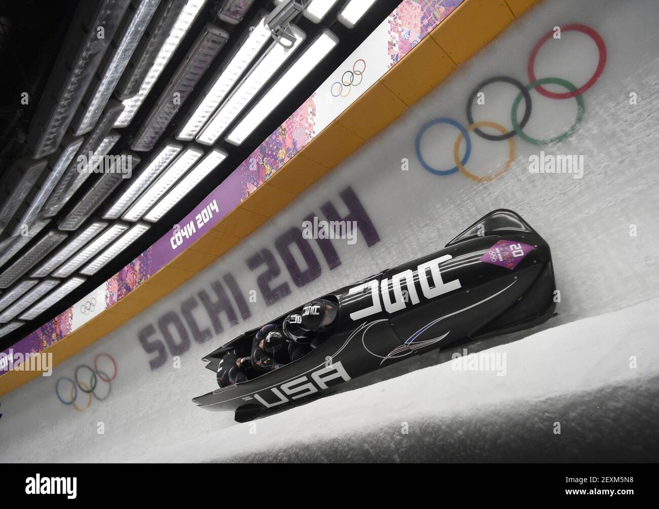 The USA-1 bobsled fell from third to fourth place on their second ...