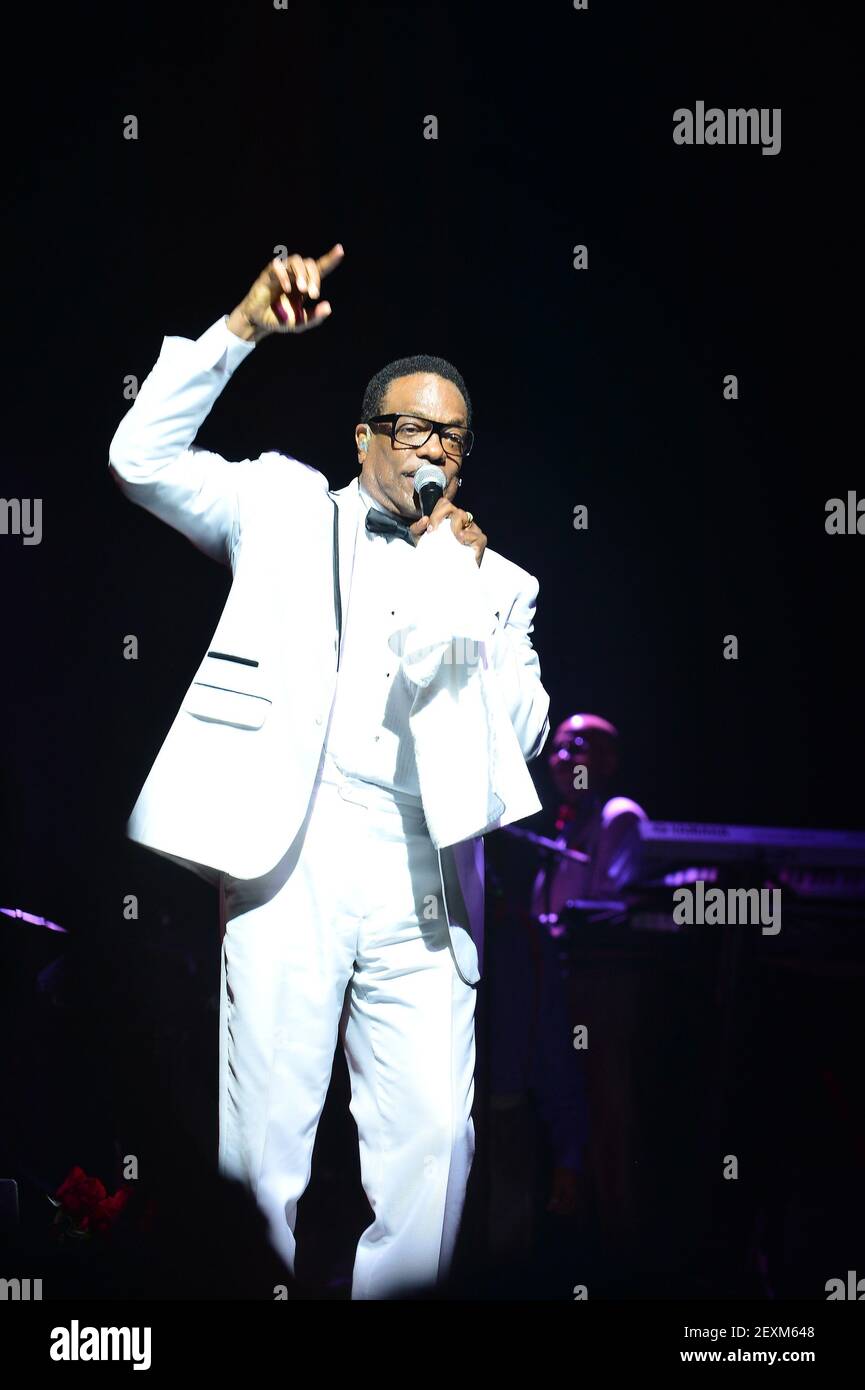Charlie Wilson performs live at the James L. Knight Center in Miami ...