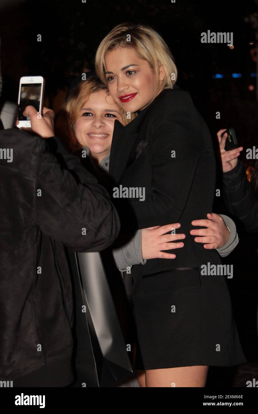 Rita Ora returns to the Hotel Principe di Savoia in Milan, Italy on ...