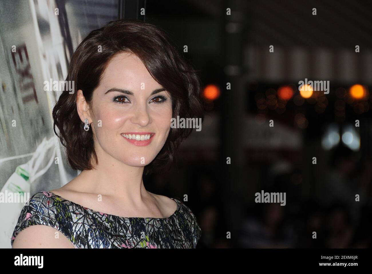 24 February 2014 - Westwood, California - Michelle Dockery. "Non-Stop ...