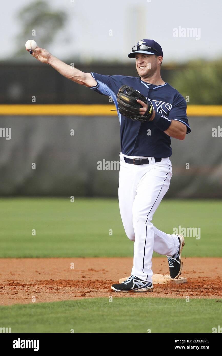 Tampa Bay Rays infielder Jayson Nix during spring training in Port ...
