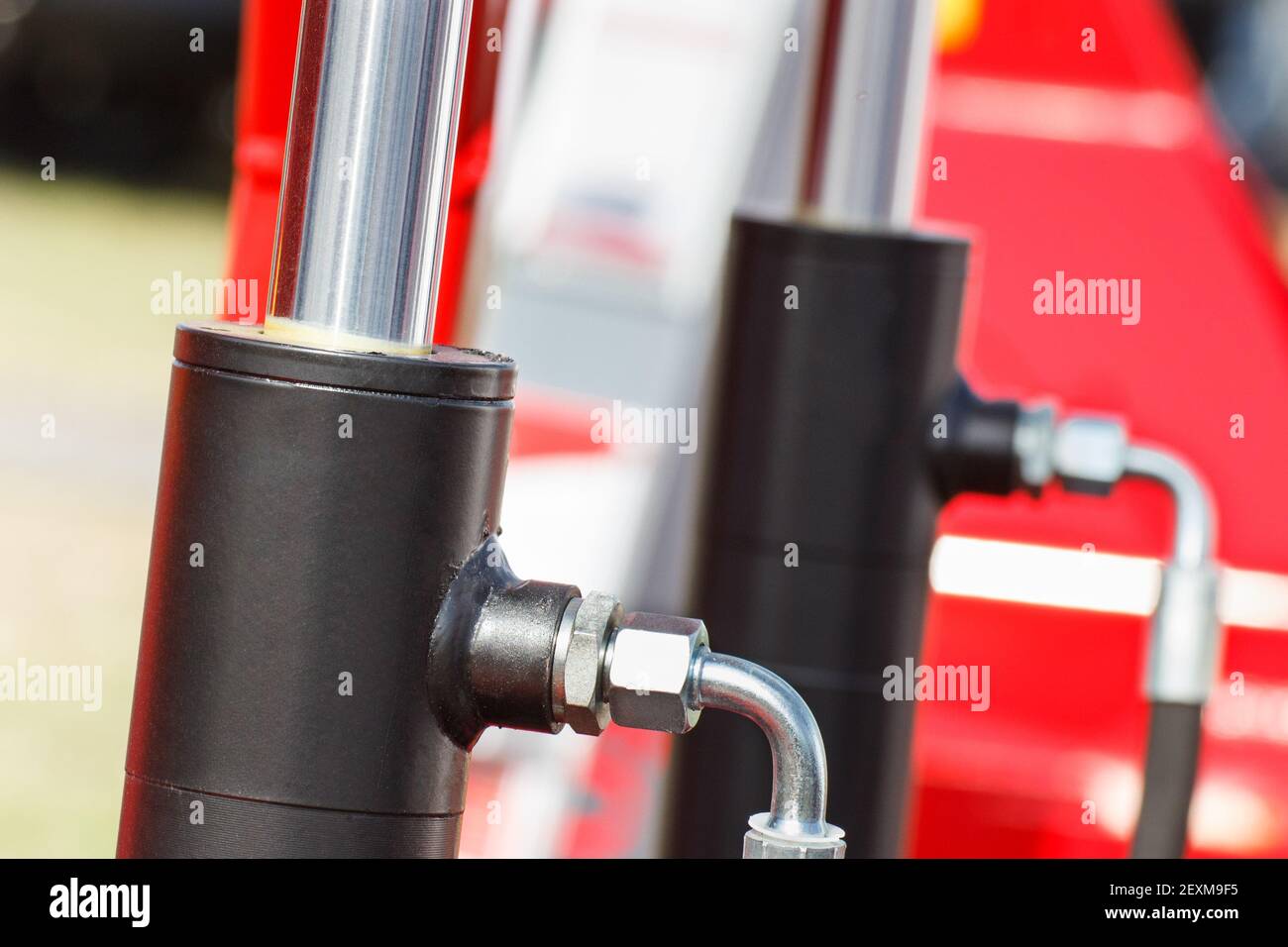Piston or actuator as part of industrial hydraulic and pneumatic ...