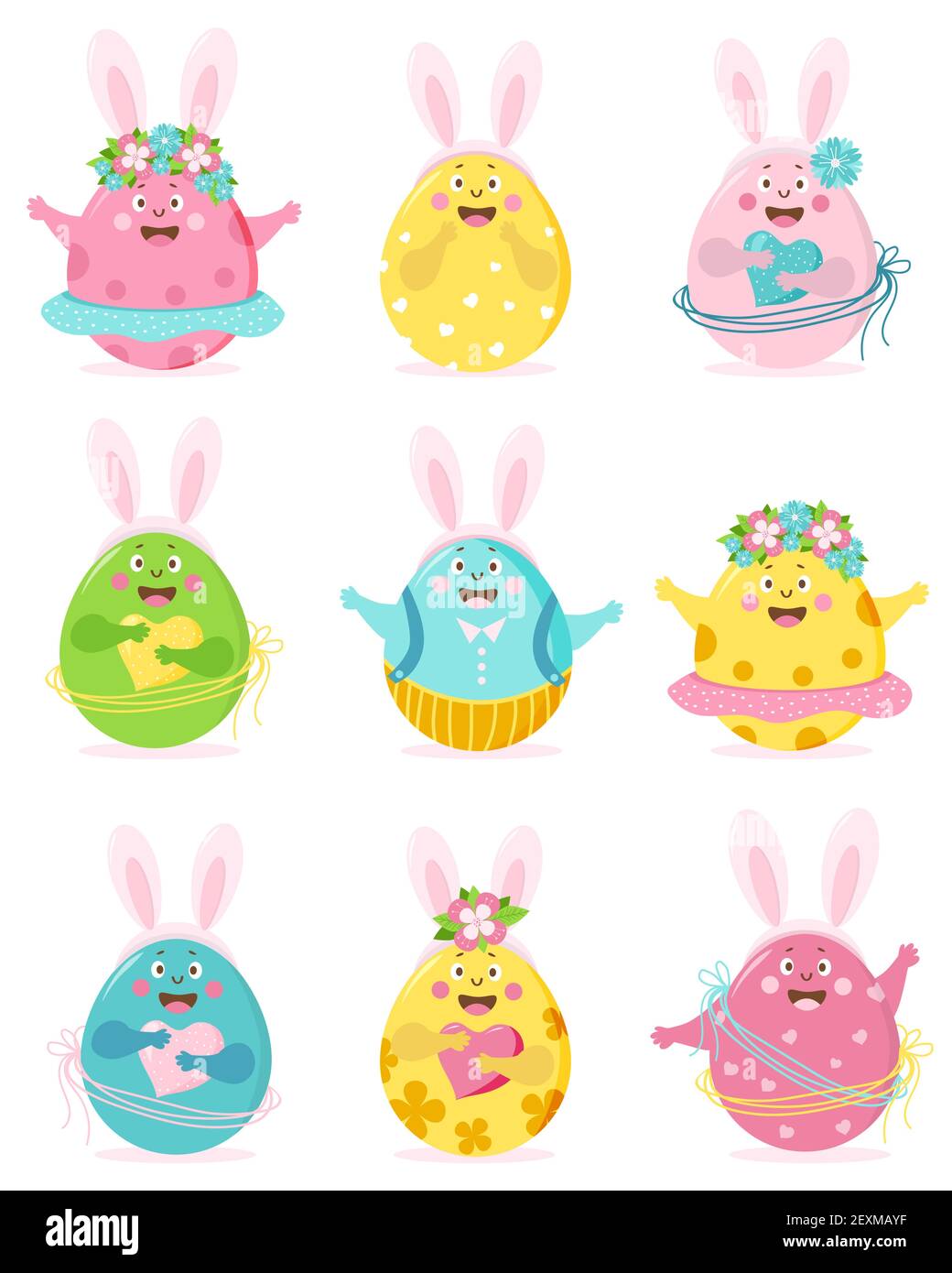 Eyes Clip Art Easter Bunny