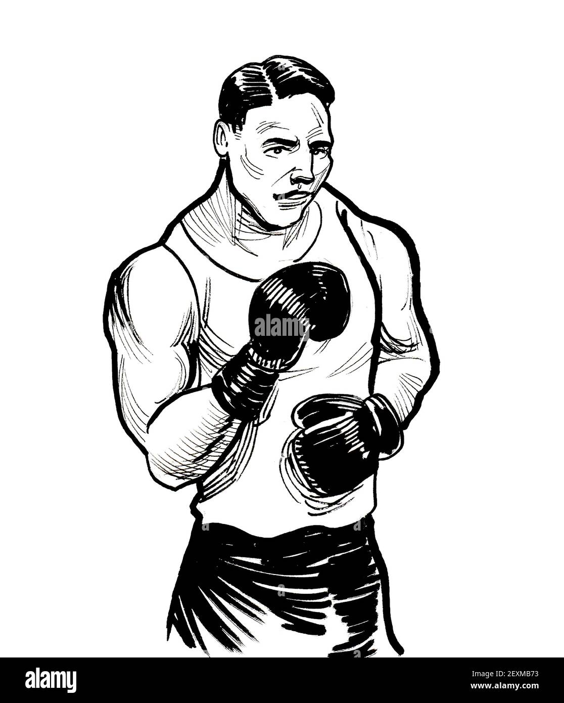 Boxing athlete Cut Out Stock Images & Pictures - Alamy
