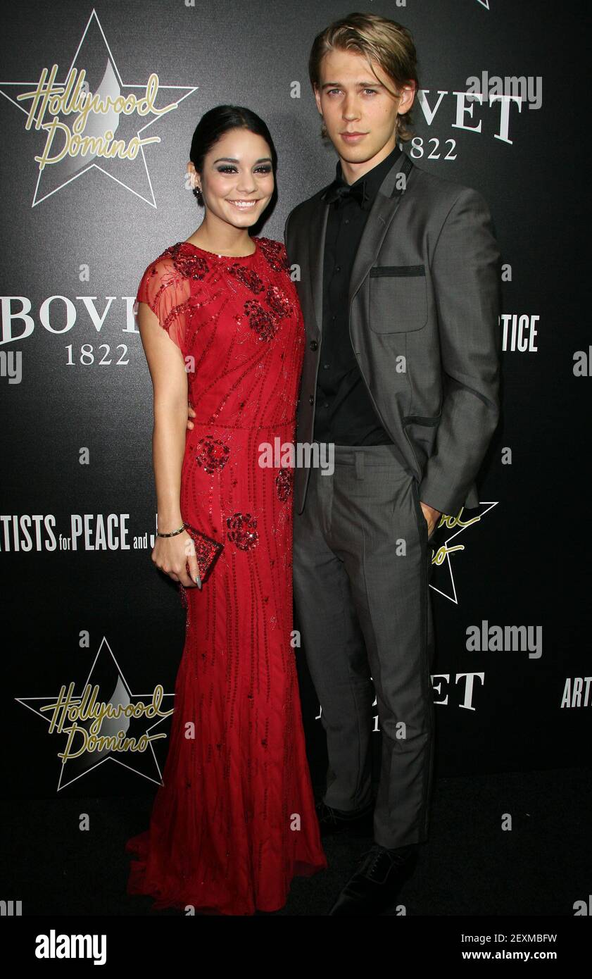 27 February 2014 - West Hollywood, California - Vanessa Hudgens, Austin ...