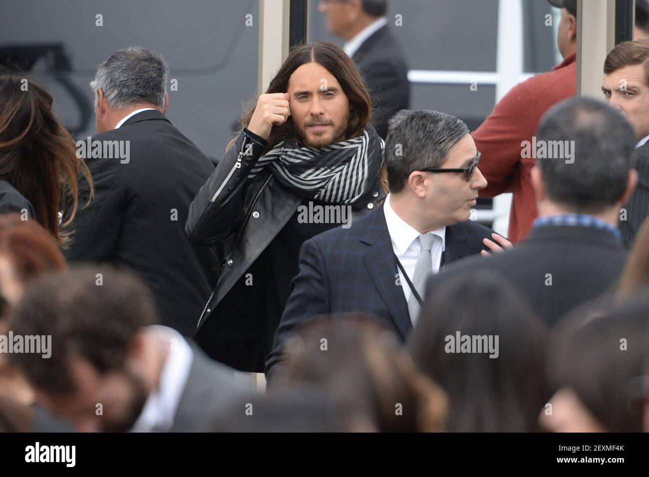 Actor Jared Leto arrives at the 2014 Film Independent Spirit Awards at ...