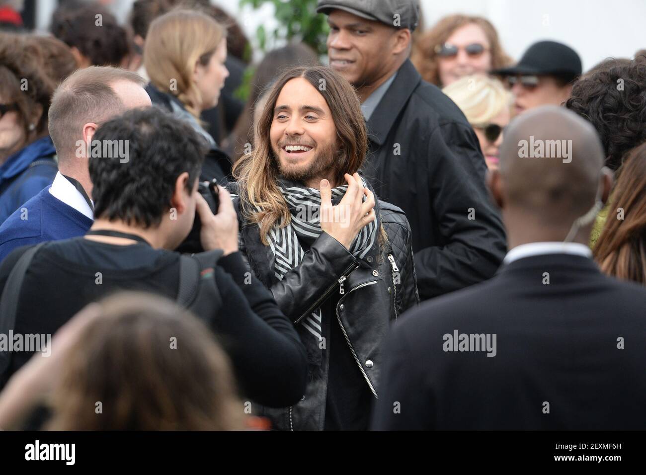 Actor Jared Leto arrives at the 2014 Film Independent Spirit Awards at ...