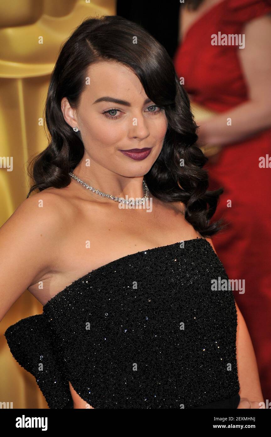 Actress Margot Robbie at the 86th Annual Academy Awards at the Dolby ...