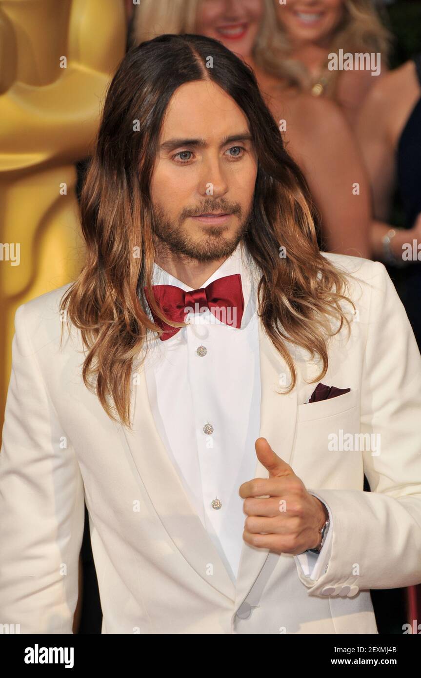 Actor Jared Leto arrives at the 86th Annual Academy Awards at the Dolby ...