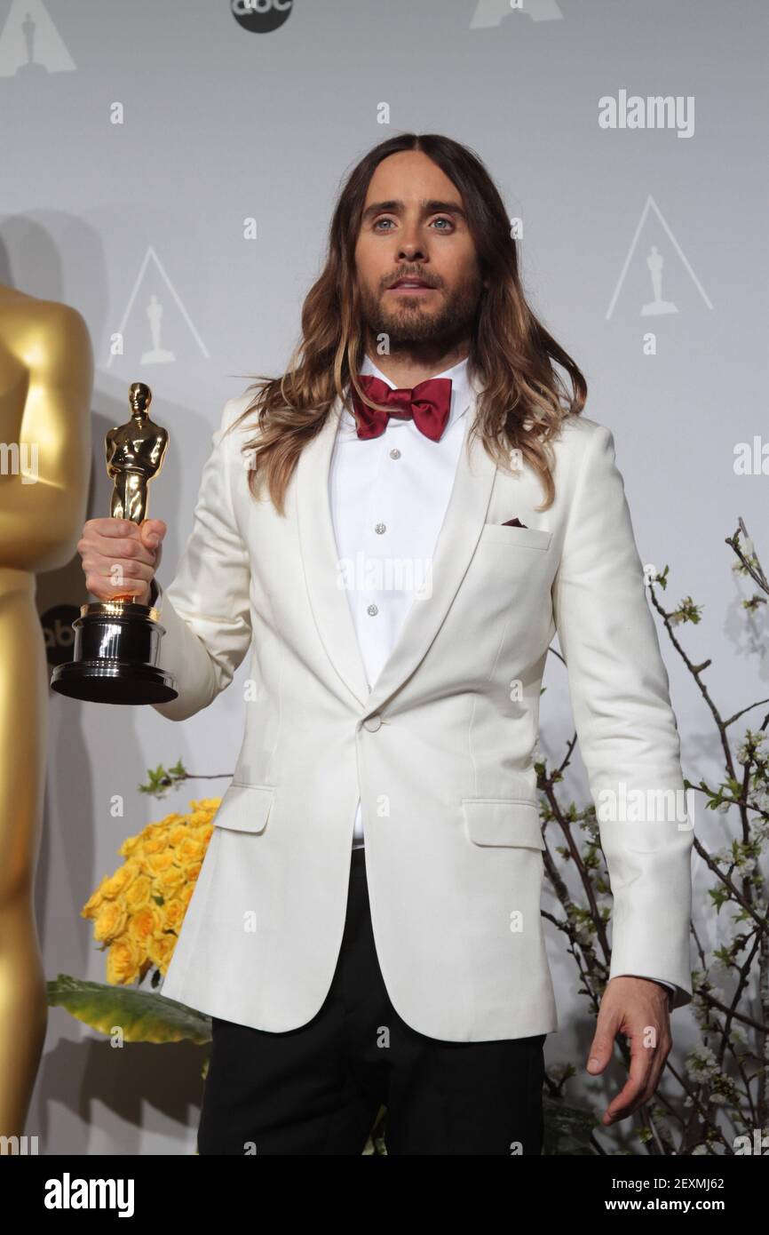 Jared Leto wins best supporting actor Oscar at the 86th Academy Awards ...