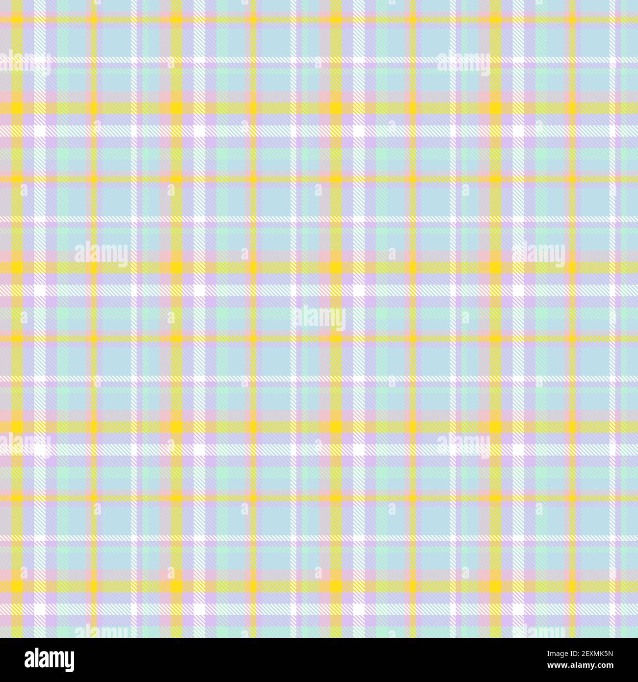 Rainbow Plaid, checkered, tartan seamless pattern suitable for fashion ...