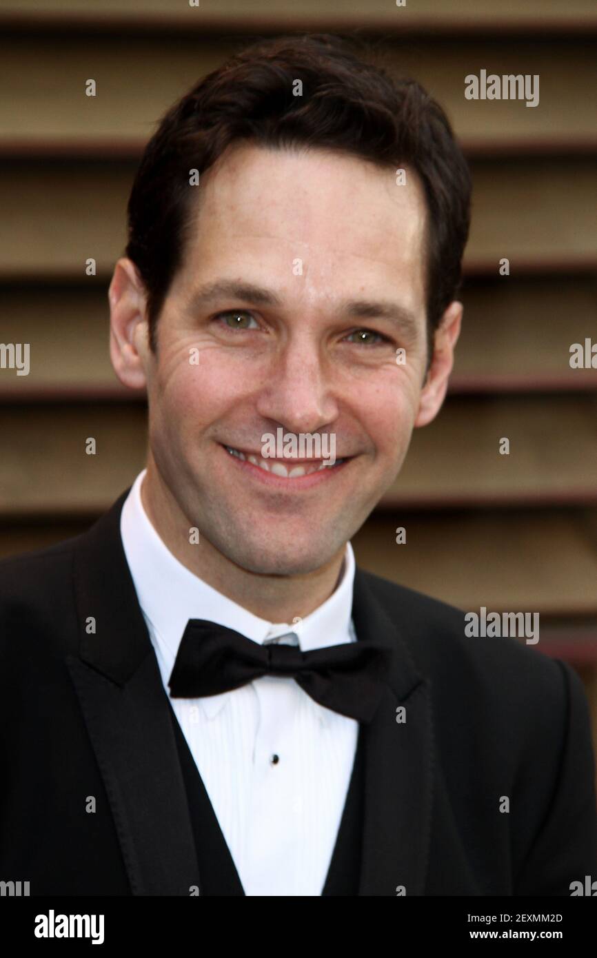 Paul Rudd arrives at the Vanity Fair 2014 Post Oscar Party held in West ...