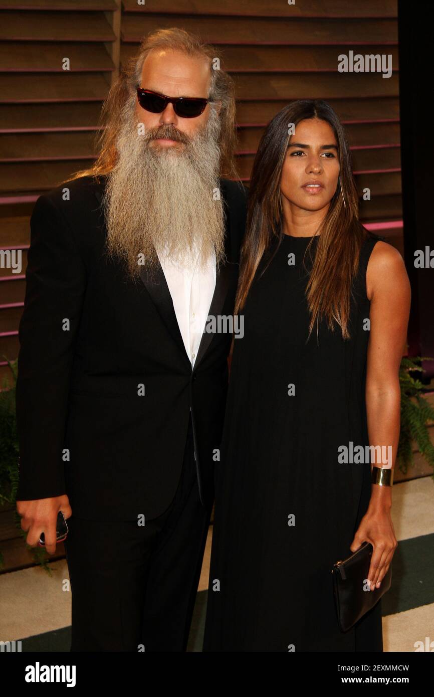 Rick Rubin arrives at the Vanity Fair 2014 Post Oscar Party held in ...