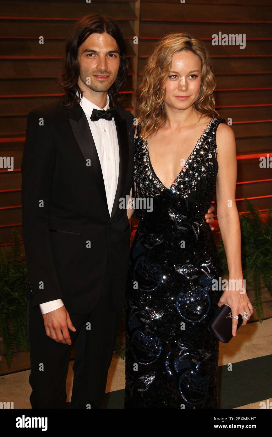 Brie Larson arrives at the Vanity Fair 2014 Post Oscar Party held in ...