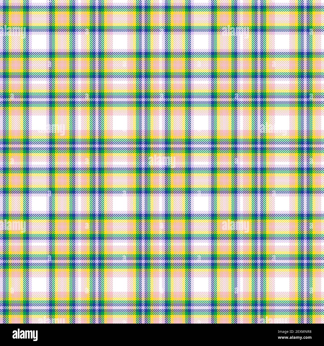 Rainbow Plaid, checkered, tartan seamless pattern suitable for fashion ...