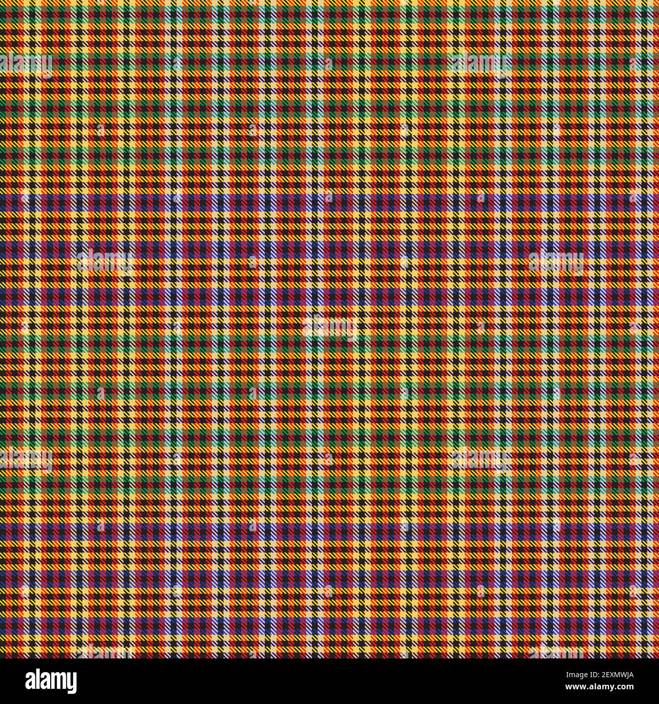 Rainbow Plaid, checkered, tartan seamless pattern suitable for fashion ...