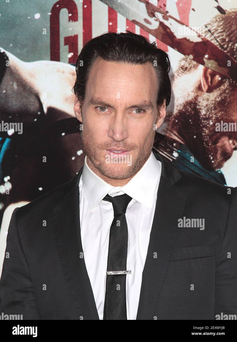 Callan Mulvey attends the Premiere of "300: Rise of an Empire" at the ...