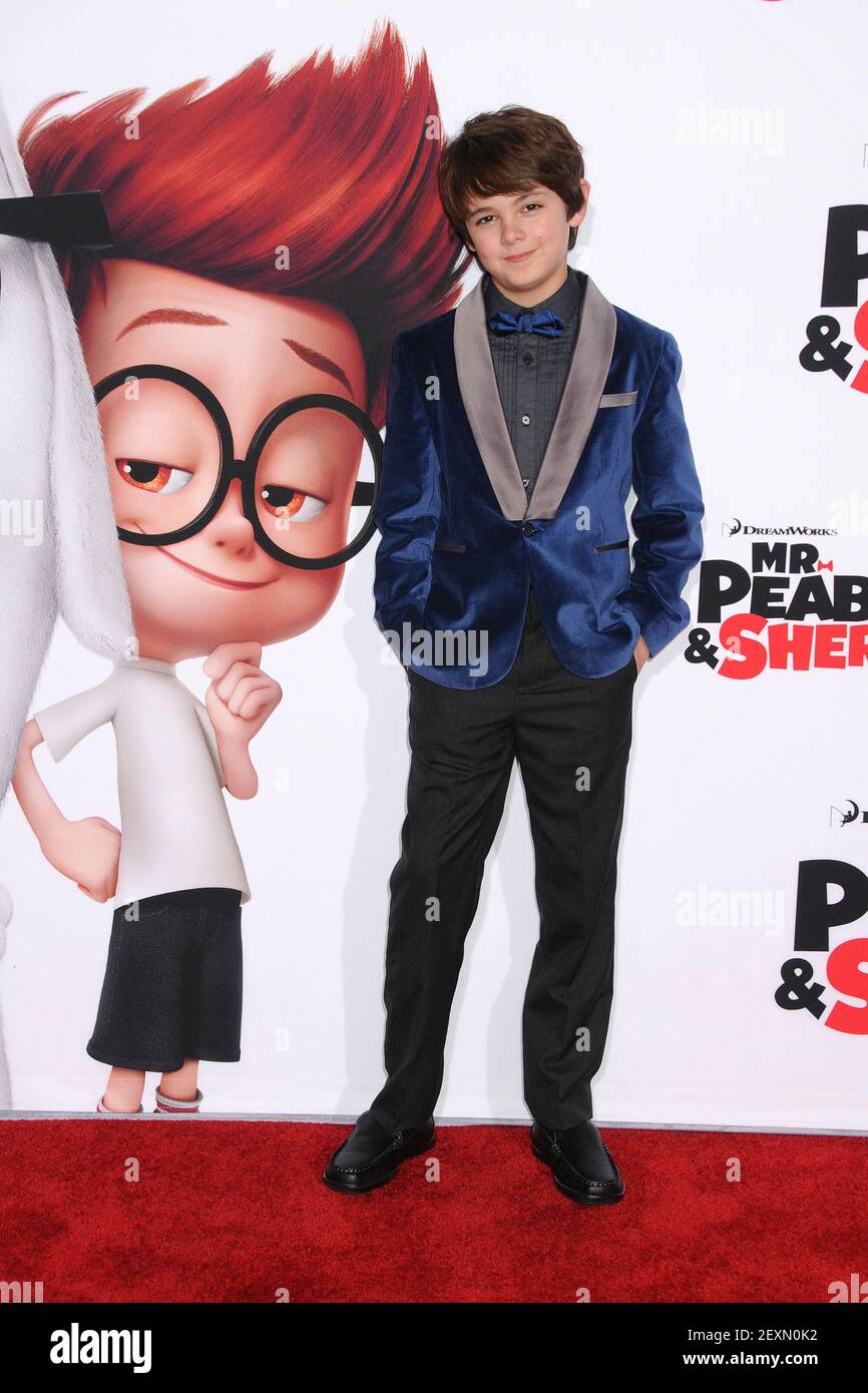5 March 2014 - Westwood, California - Max Charles. "Mr. Peabody ...