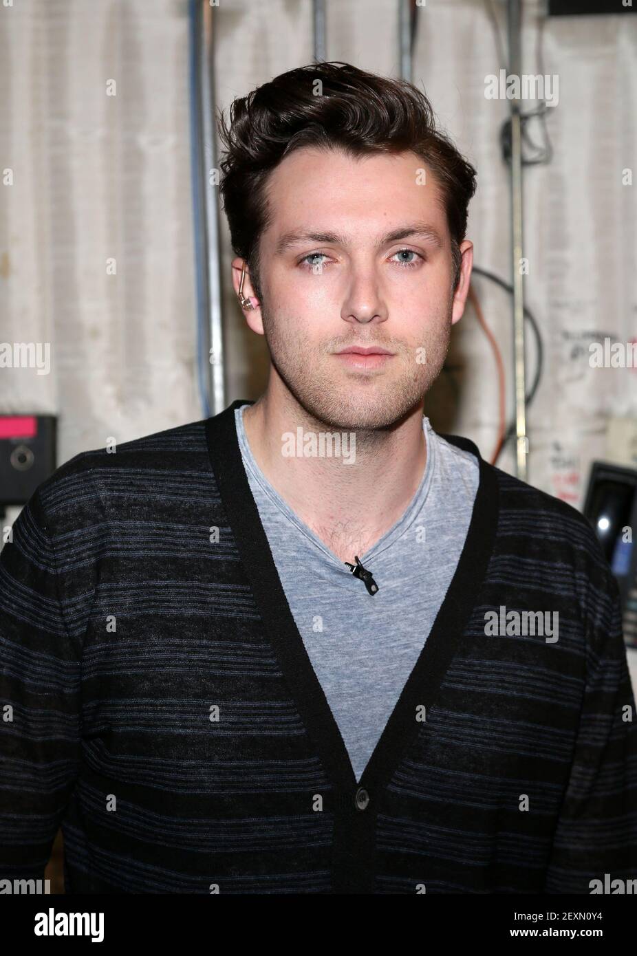 Actor Christian Madsen is seen in "Despierta America" Univision's ...