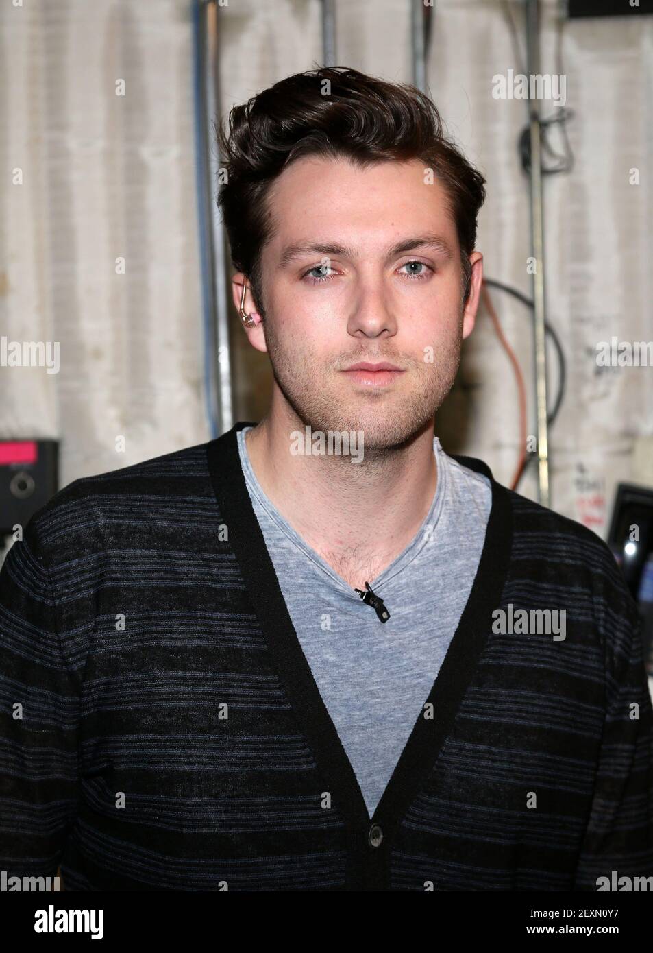 Actor Christian Madsen is seen in "Despierta America" Univision's ...