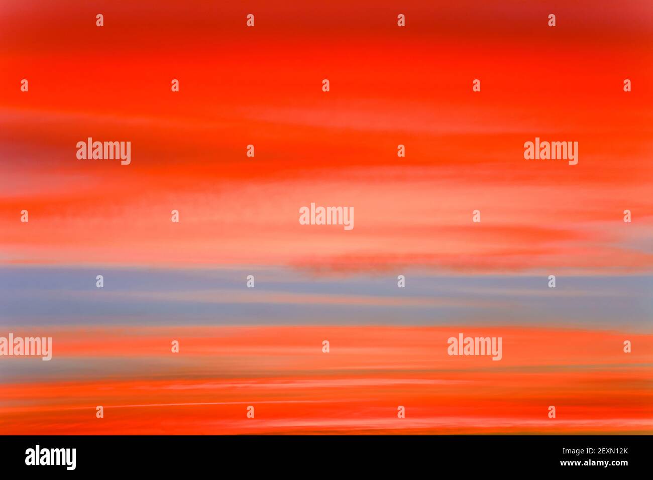 Beautiful multi-colored clouds before sunrise Stock Photo - Alamy