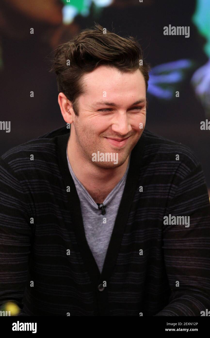 Actor Christian Madsen is seen in "Despierta America" Univision's ...