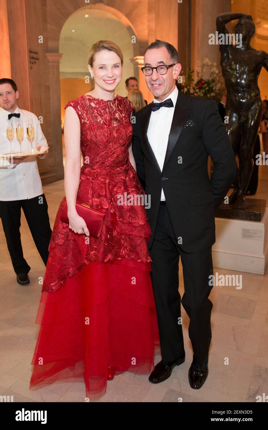 Marissa Mayer, Colin Bailey at the FINE ART MUSEUM Hosts San Francisco ...