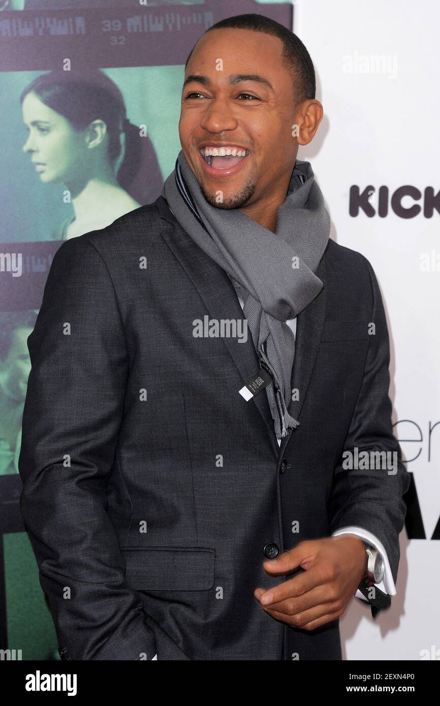 Actor Percy Daggs III attends the 'Veronica Mars' screening at AMC ...