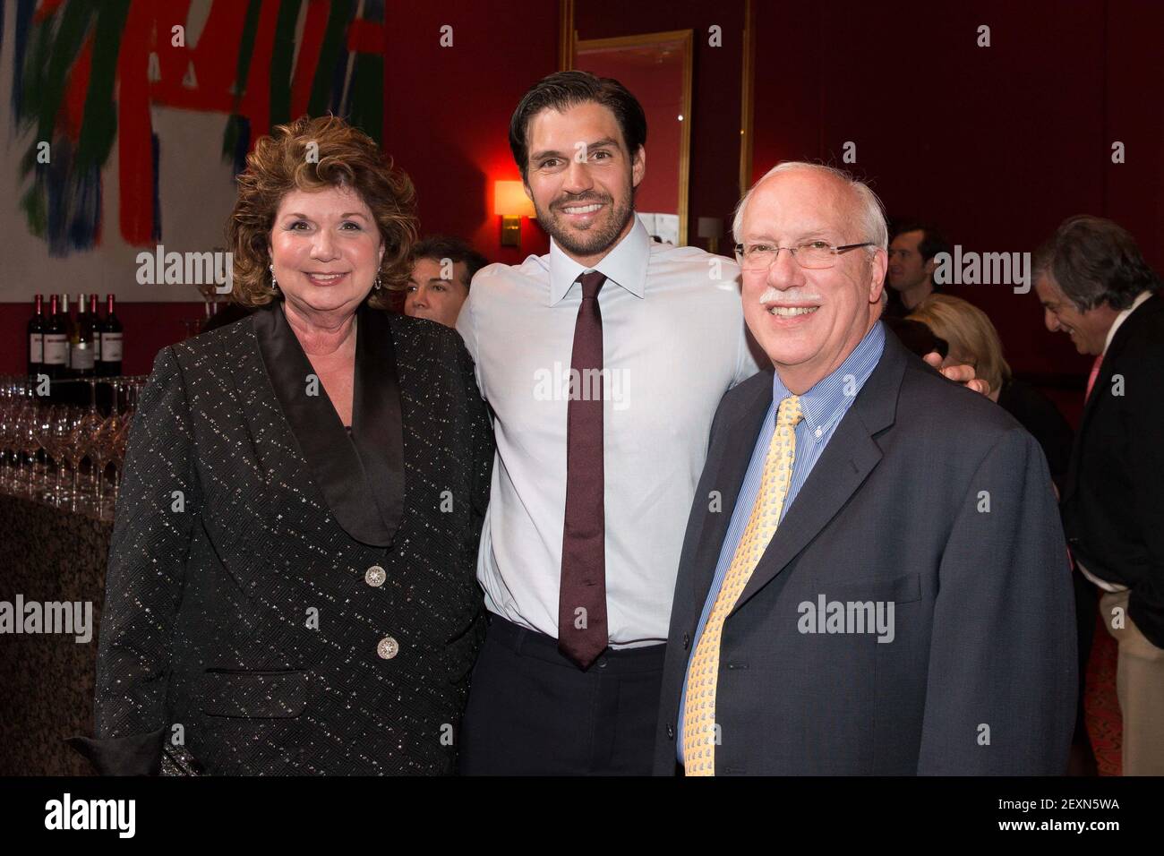 Pamela Glogau, Barry Zito, Richard Glogau at the "A Starry Evening of ...