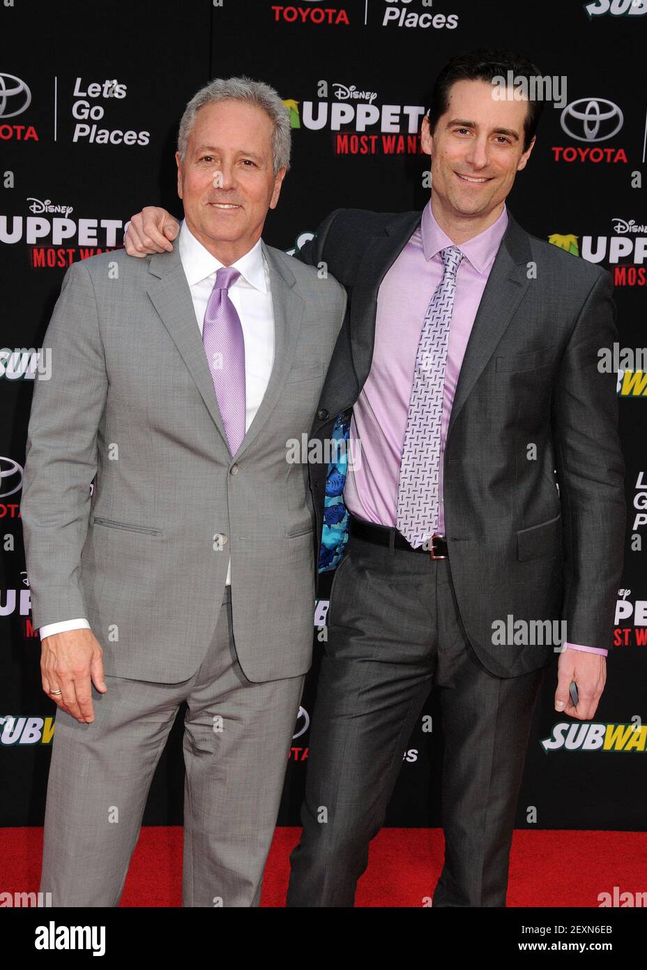 11 March 2014 - Hollywood, California - David Hoberman, Todd Lieberman ...