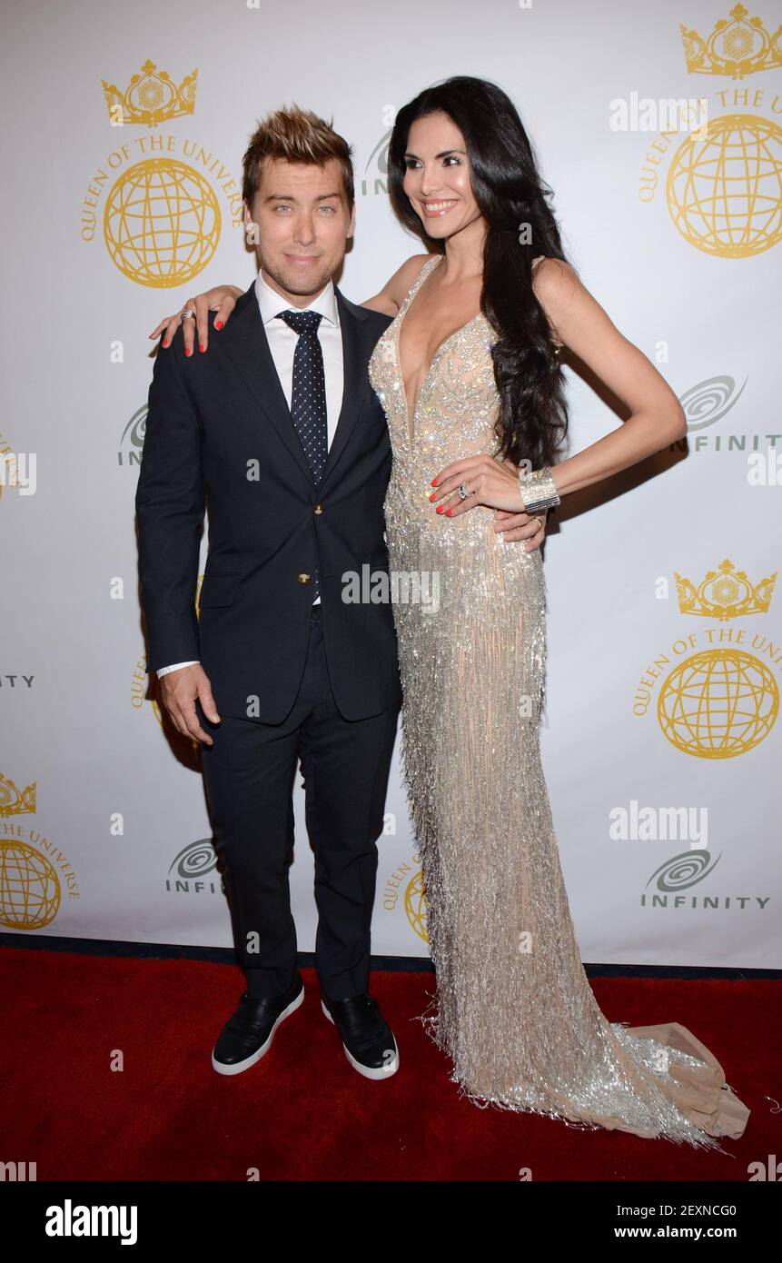 16 March 2014 - Beverly Hills, California - Lance Bass and Joyce Giraud ...